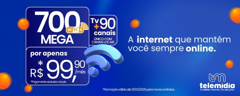Telemidia – A melhor Internet. Do seu jeito.